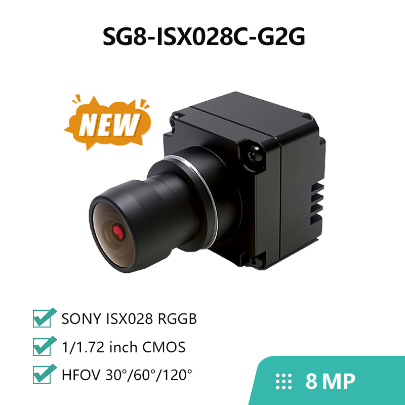 8MP ISX028 with ISP GMSL2 Camera – SENSING